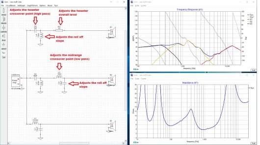 3 way passive crossover design - using XSim - Audio Judgement