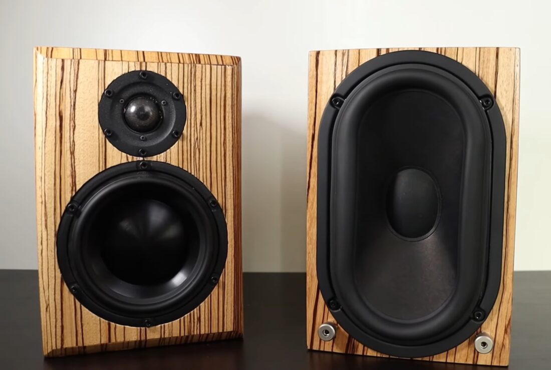 Passive radiator bookshelf speakers - DIY Kit - Audio Judgement