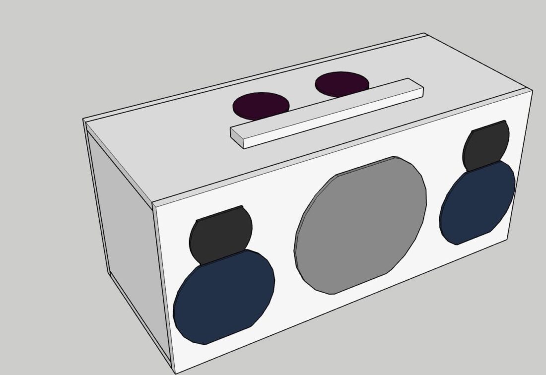 DIY 2.1 Home Boombox - Party starter - Audio Judgement