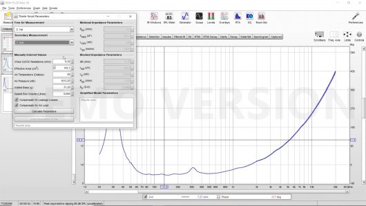 Measure Thiele Small parameters using free software - Audio Judgement